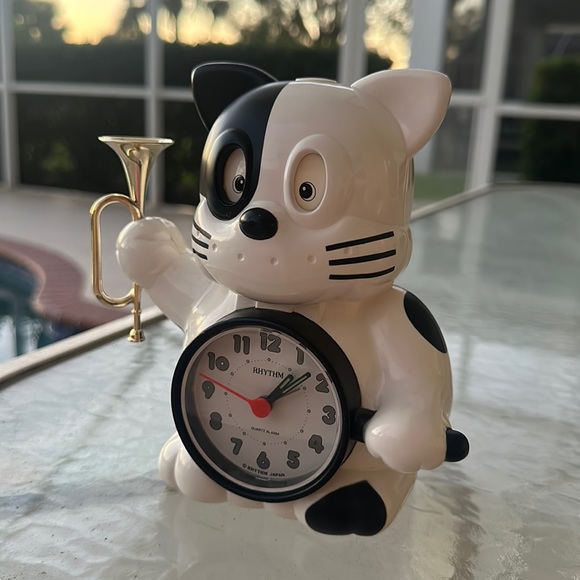 Other | Vintage Rhythm Japan Alarm Clock | Poshmark